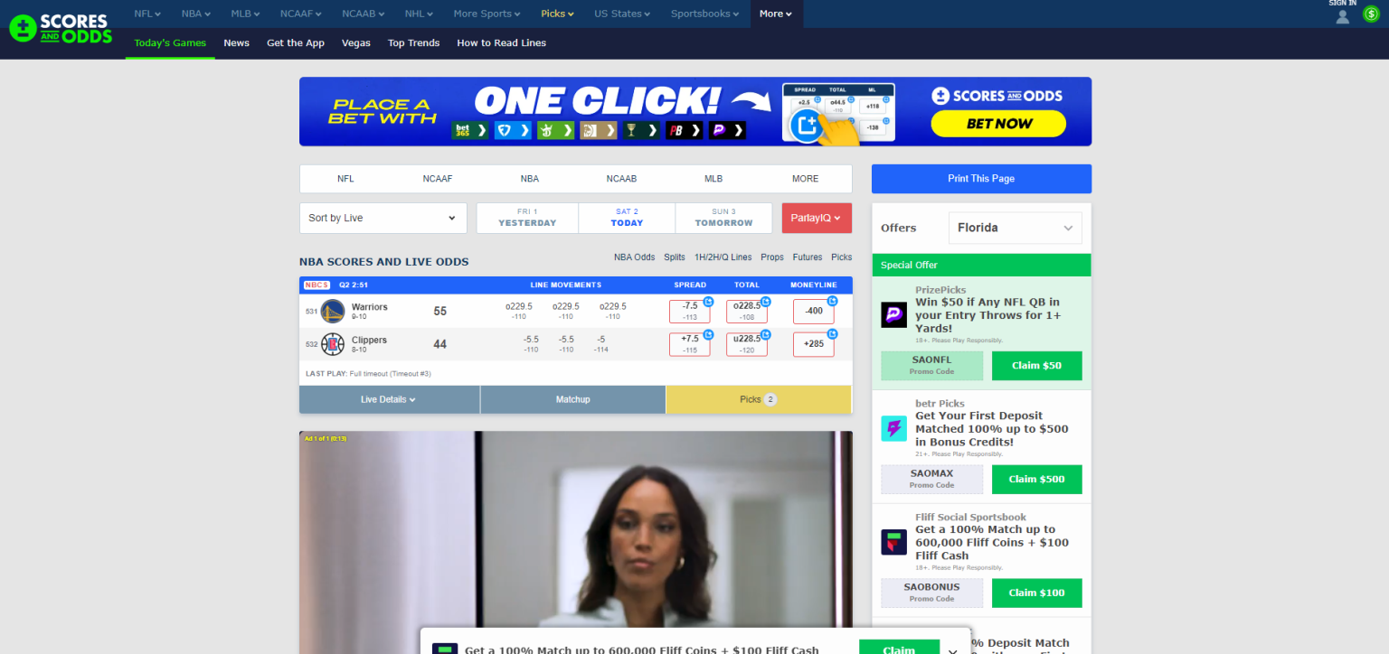 Unbiased ScoresAndOdds Review 2023: A Reliable Resource for Sports Bettors