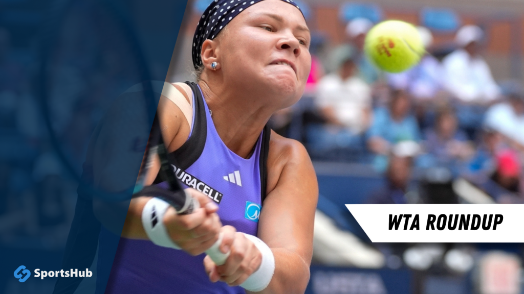 WTA roundup: Top seeds Diana Shnaider, Marie Bouzkova head into ...